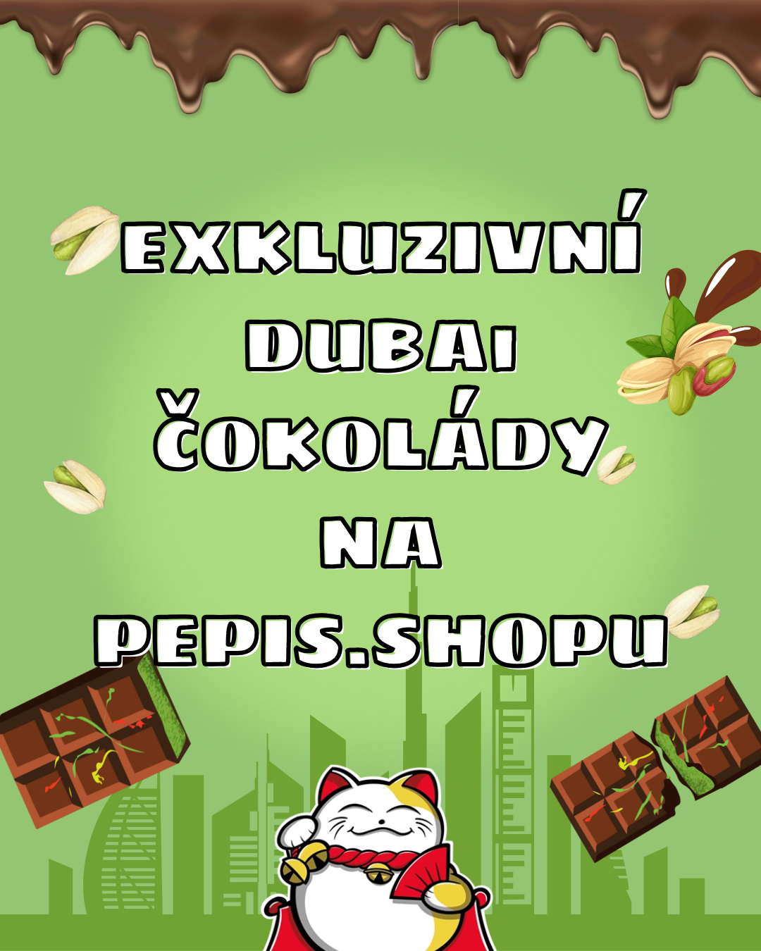 🌟 Objevte exkluzivní dubajské čokolády na Pepis Shopu – luxusní ...