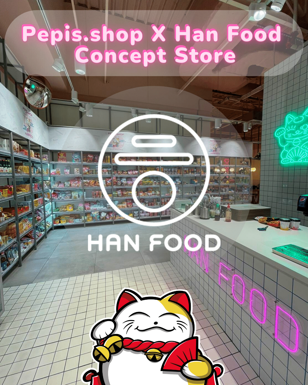 Pepis.shop X Hanfood Concept Store - Americké, Asijské, Evropské ...