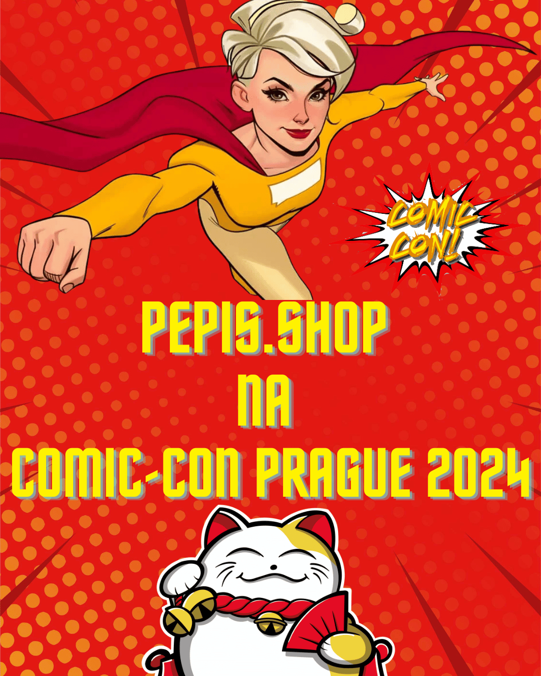 Pepis.shop na Comic Con-u Prague 2024?!? - Americké, Asijské, Evropské ...
